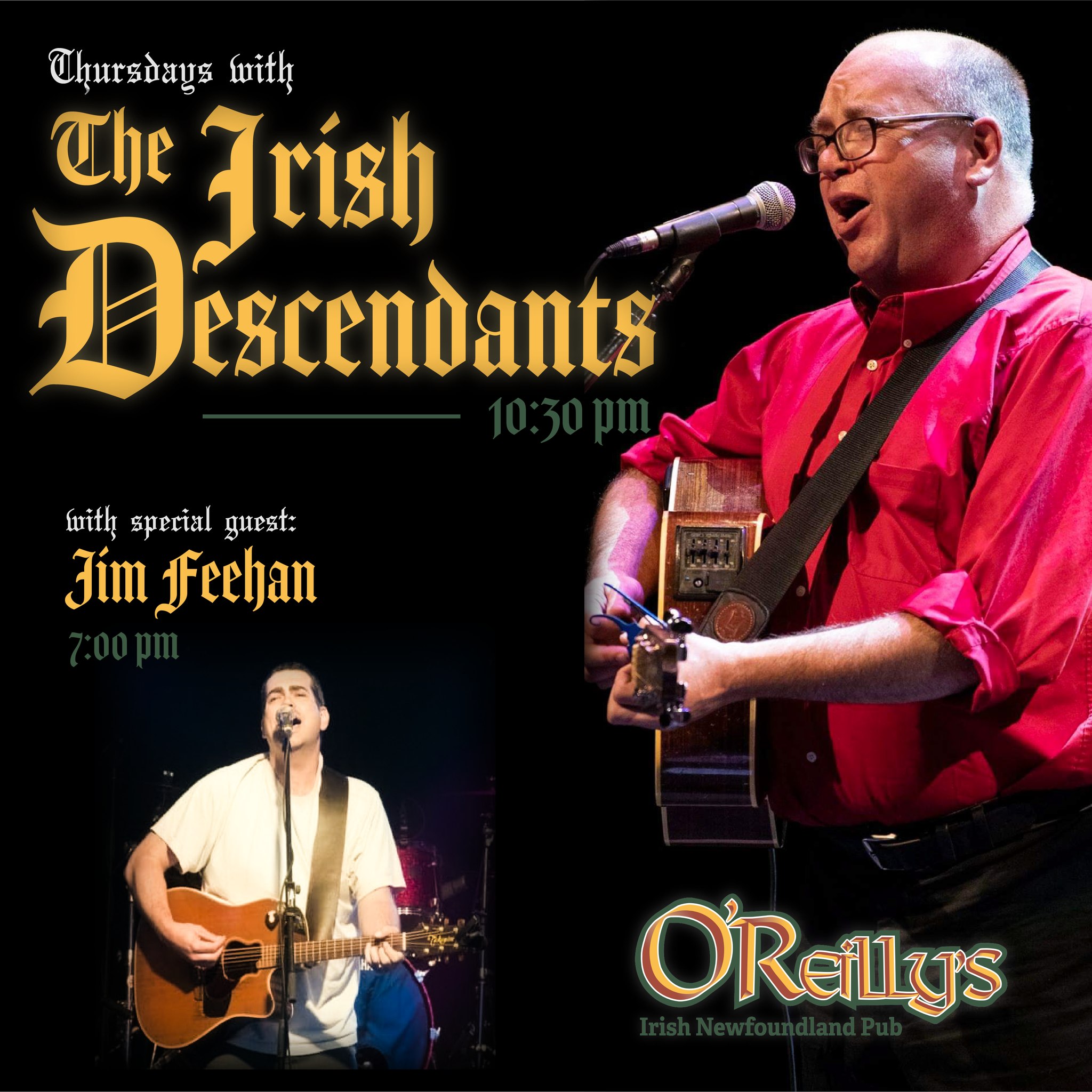 Upcoming Events – O'Reilly's Irish Newfoundland Pub