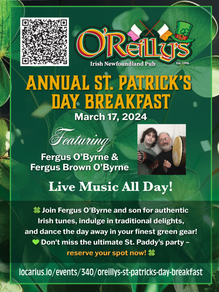 O'Reilly's Irish Newfoundland Pub – Voted Canada's Favourite Bar