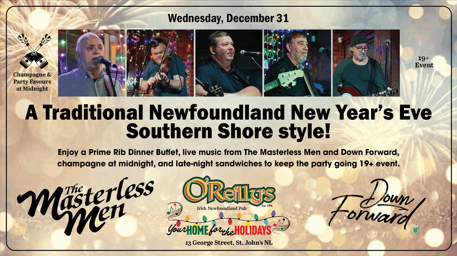 Events for April 2026 – O'Reilly's Irish Newfoundland Pub